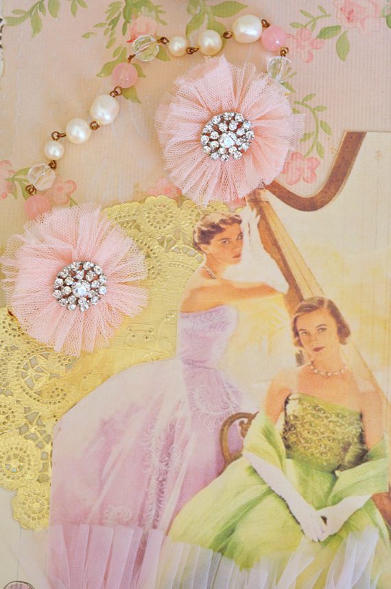 Vintage Glamour Inspired Sweater Guard Clips. - Jennifer Hayslip